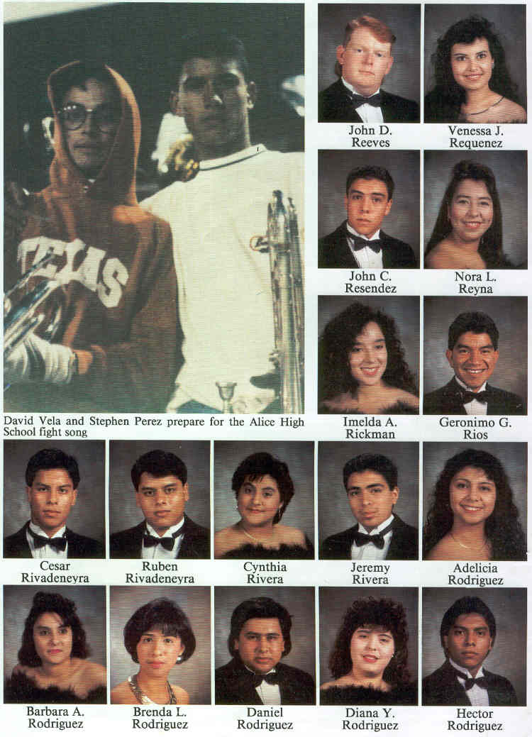 Alice High School Class of 1992