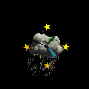 Fall Clocks Screensaver - Free 3D Animated Weather Screensaver!