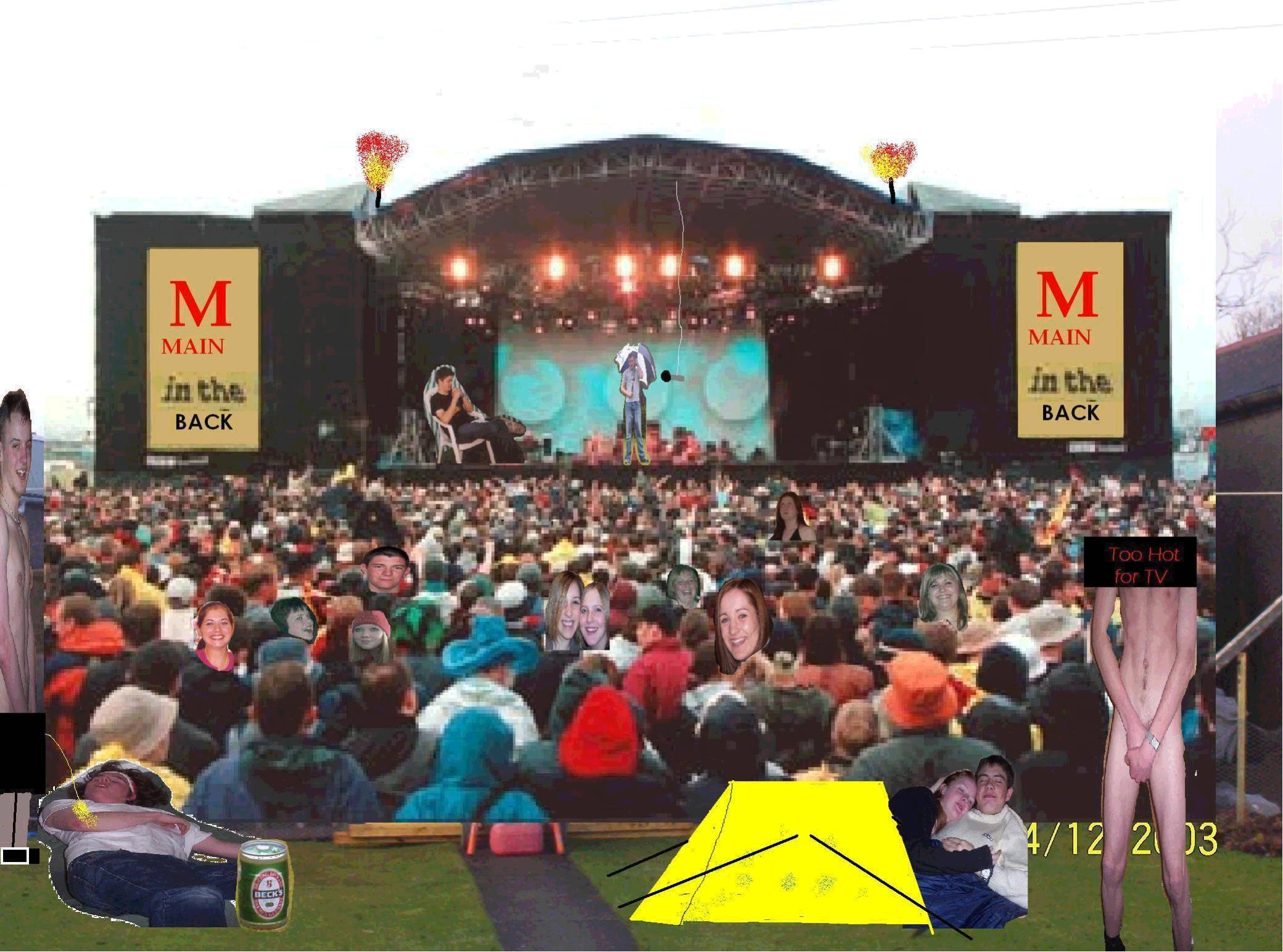 An Artists (Artist - Stephen Main) Impression of the Main Stage at Main ...