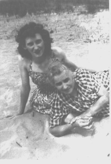 Elizabeth and Grandma Pyke