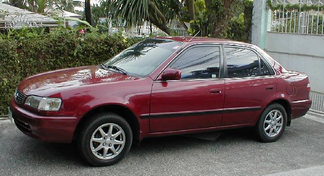 My 1998 Toyota Corolla GLI