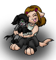 Kitty art that I've submitted to previous kitty artist applications ...