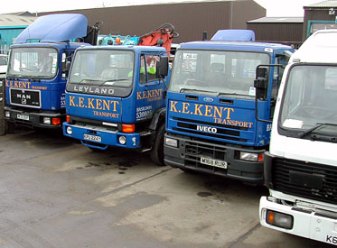 K.E.Kent Transport and Haulage specialists Vans-Hiab FREEPHONE(0800 ...