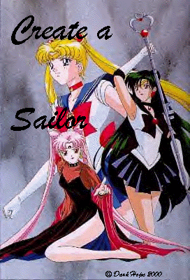Yes that's right, Create Your Own Sailor!!!! (or villian, character, etc.)