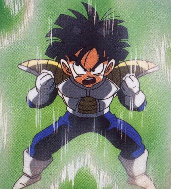 GOHAN POWERING UP(awsome!!!)