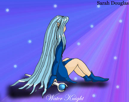 I drew this and three other knights for my new layout. I was playing around