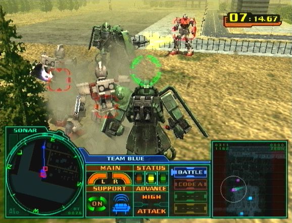 Gundam Video Game Hanger - Mobile Suit Gundam: Zeonic Front Screenshots