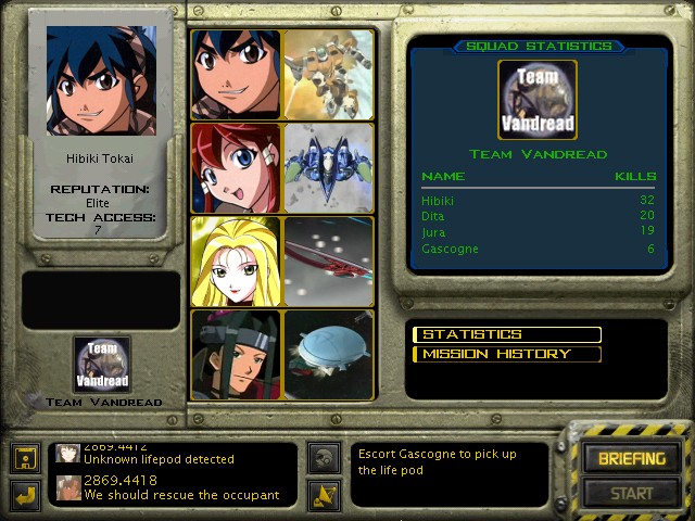 Vandread Library: The Truth Revealed