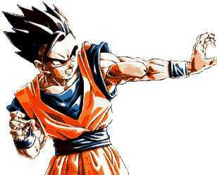 Gohan in a Fighting Stance!