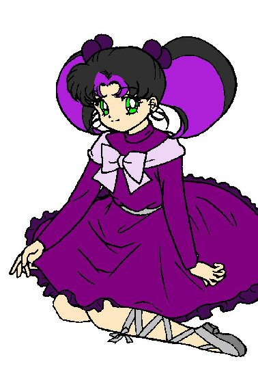 Sailor Chibi Violet Lightning