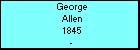 The genealogical tree of George Allen