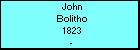 The genealogical tree of Mary Jane M. Bolitho