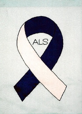 ALS Awareness Ribbon Flags