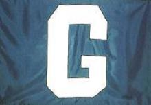 G 3x5 Athletic, White on