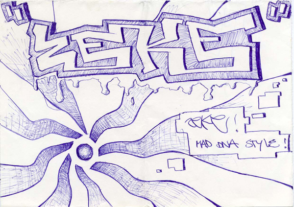 funky fresh graffiti art