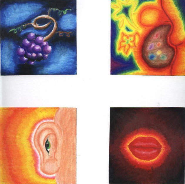 Expressive Color - Another Color Theory assignment. This time, we were ...