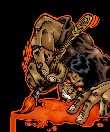 Khaotic Rivers Art - -the art of nick rivers Khaotic Rivers Art