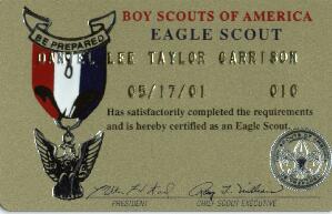 Eagle Scout page