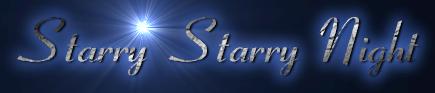 Starry Starry Night