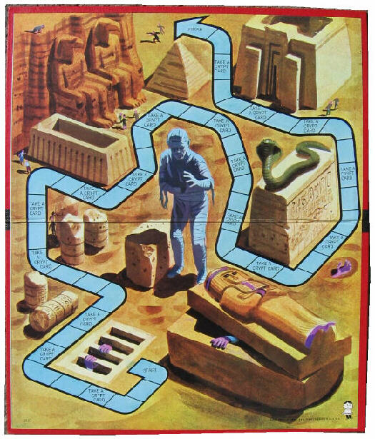 What a beautiful cover! The cool "blue" of the tomb perfectly ...