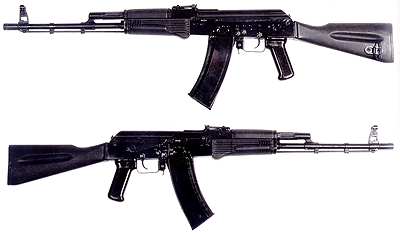 AKs, aka Kalashnikovs