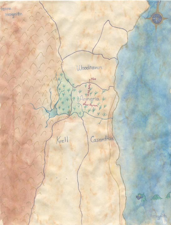 Map of the Lands