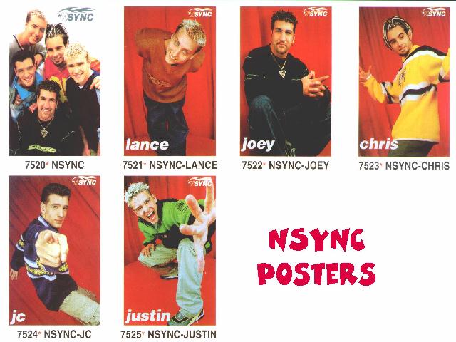 NSYNC Merchandise Online