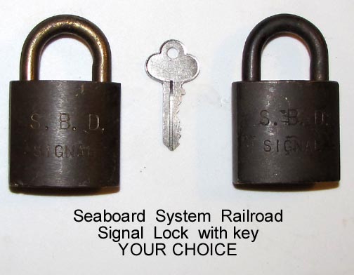 TSHQ RAILROAD LOCKS FOR SALE