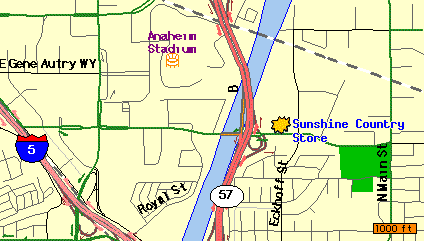 Sunshine Country Store Map