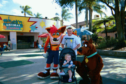 Josh, Alix, and Spider Man