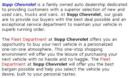 Sopp Chevrolet