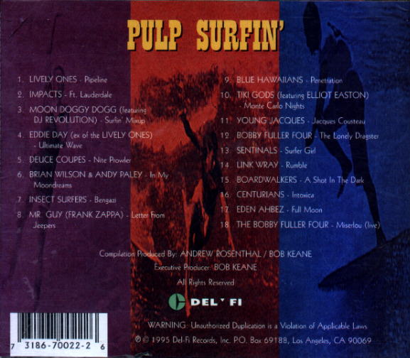 INSECT SURFERS - COMPILATIONS - PULP SURFIN'