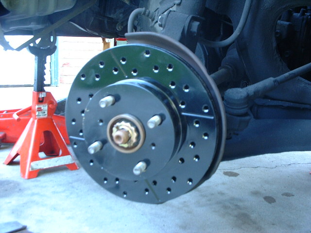 Cross Drilled and Slotted Rotors!!