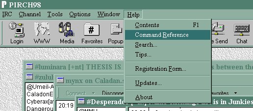 IRC Commands and Services