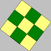 Rotated Checkerboard Image Maps