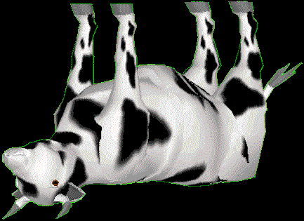 Virtual Cow Tipping!