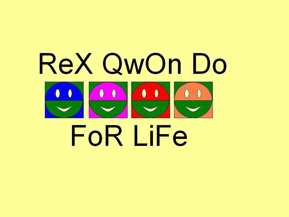 WeLcOmE To ThE ReX QwOn Do DoJo