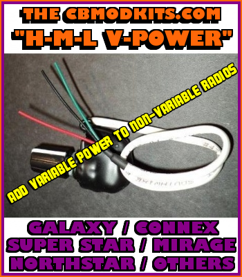 CBMODKITS.COM - DIY MOD KITS E-STORE - TRANSMIT & POWER OUTPUT MODS