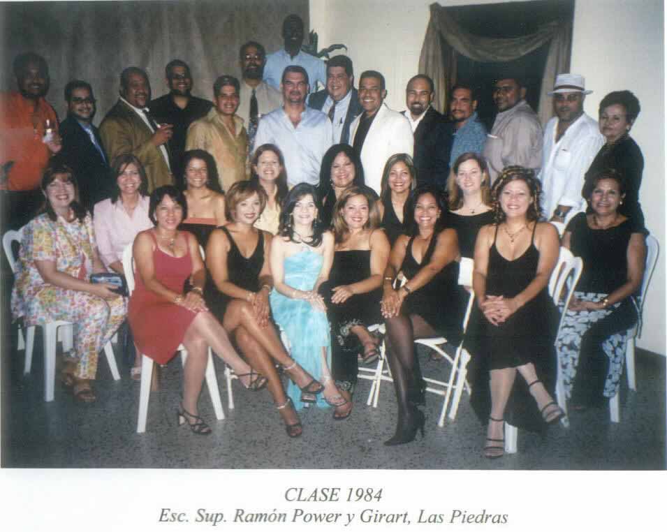 CLASE GRADUADA DEL 1984