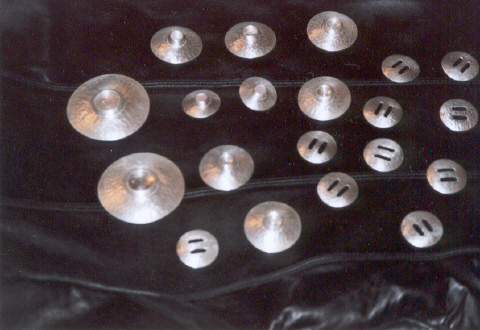 Silver Conchos ~ Designed and Hand Crafted by Sandy Messler