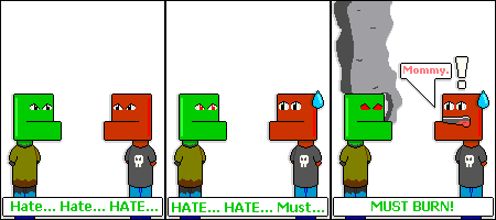 Green Guy Comic Things