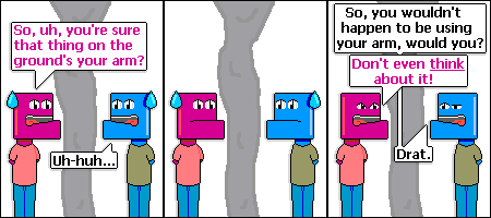 Green Guy Comic Things