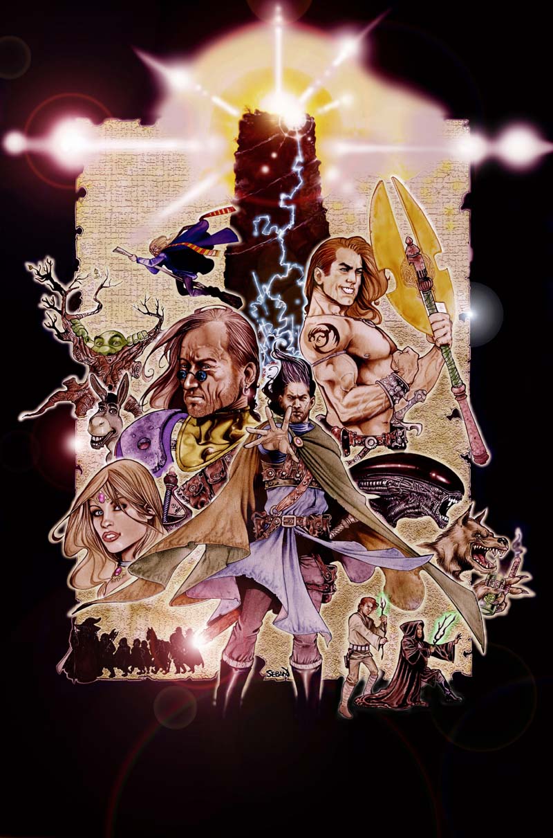 Seban's Newest Illustrations!