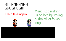 Mario in School