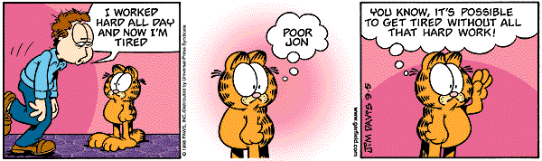 Here's a collection of garfield comics ~SkIdMaRk~