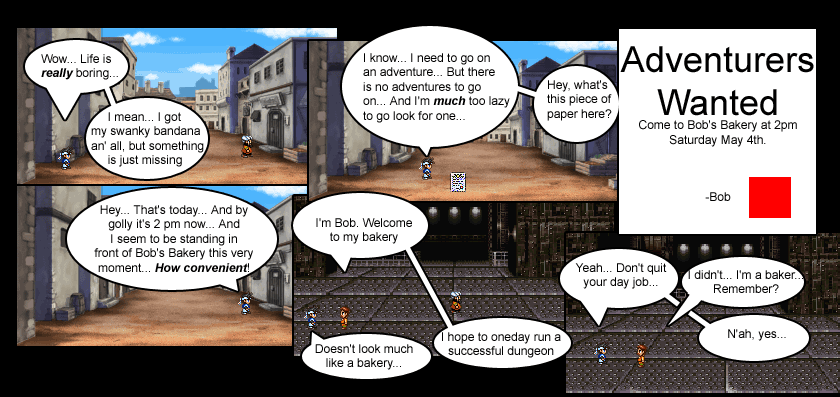 WonderBread, Online Comic