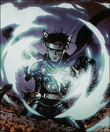 Asgardian Casting a Spell