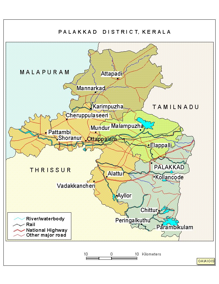 palghat road rail Network