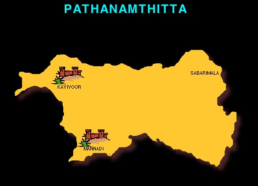 Trivandrum tourist map