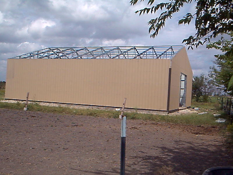 Construction of the New Barn